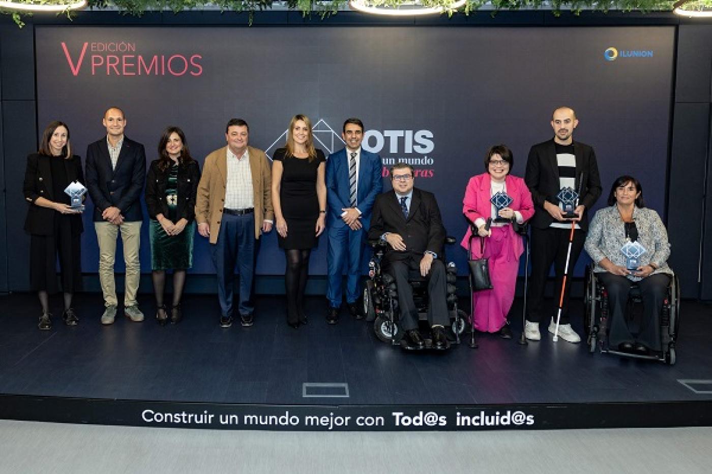 Otis entrega sus V Premios ‘Por un mundo sin barreras’ | Soziable