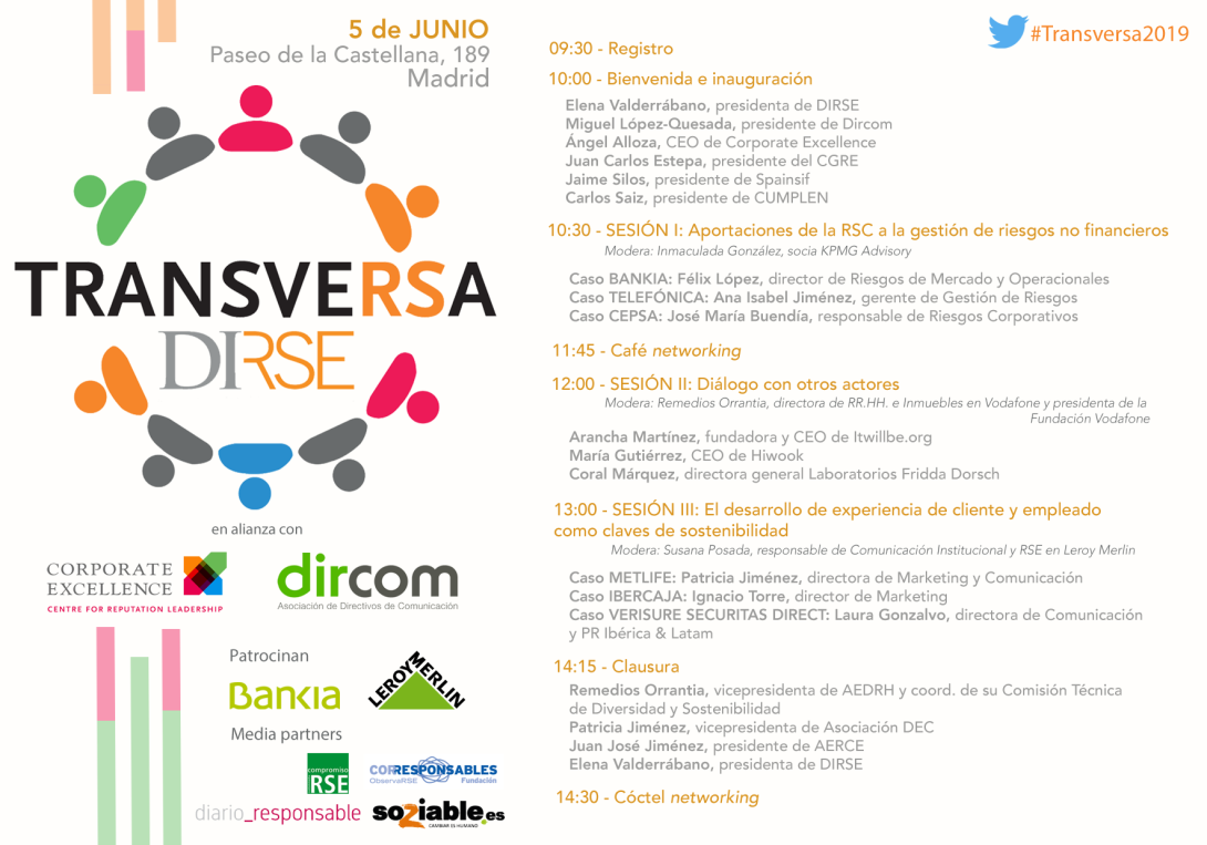 Ya disponible el programa de TransveRSa 2019 | Soziable